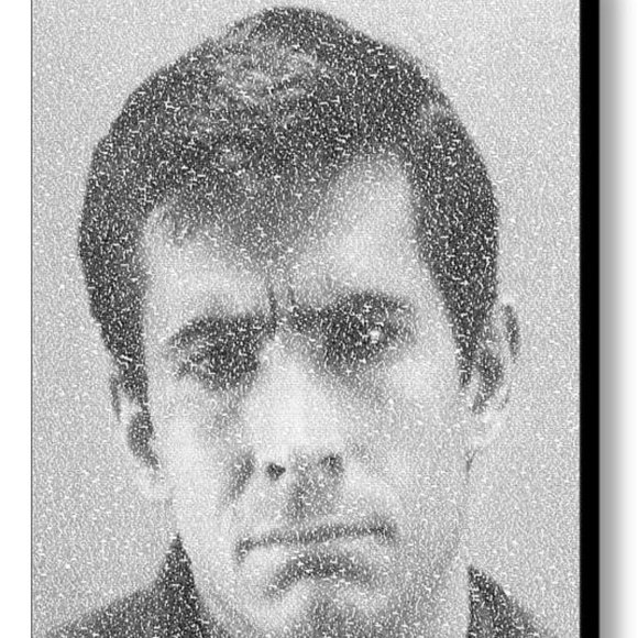 Art | Norman Bates Psycho Script Quotes Mosaic Amazing Framed 9x11 ...